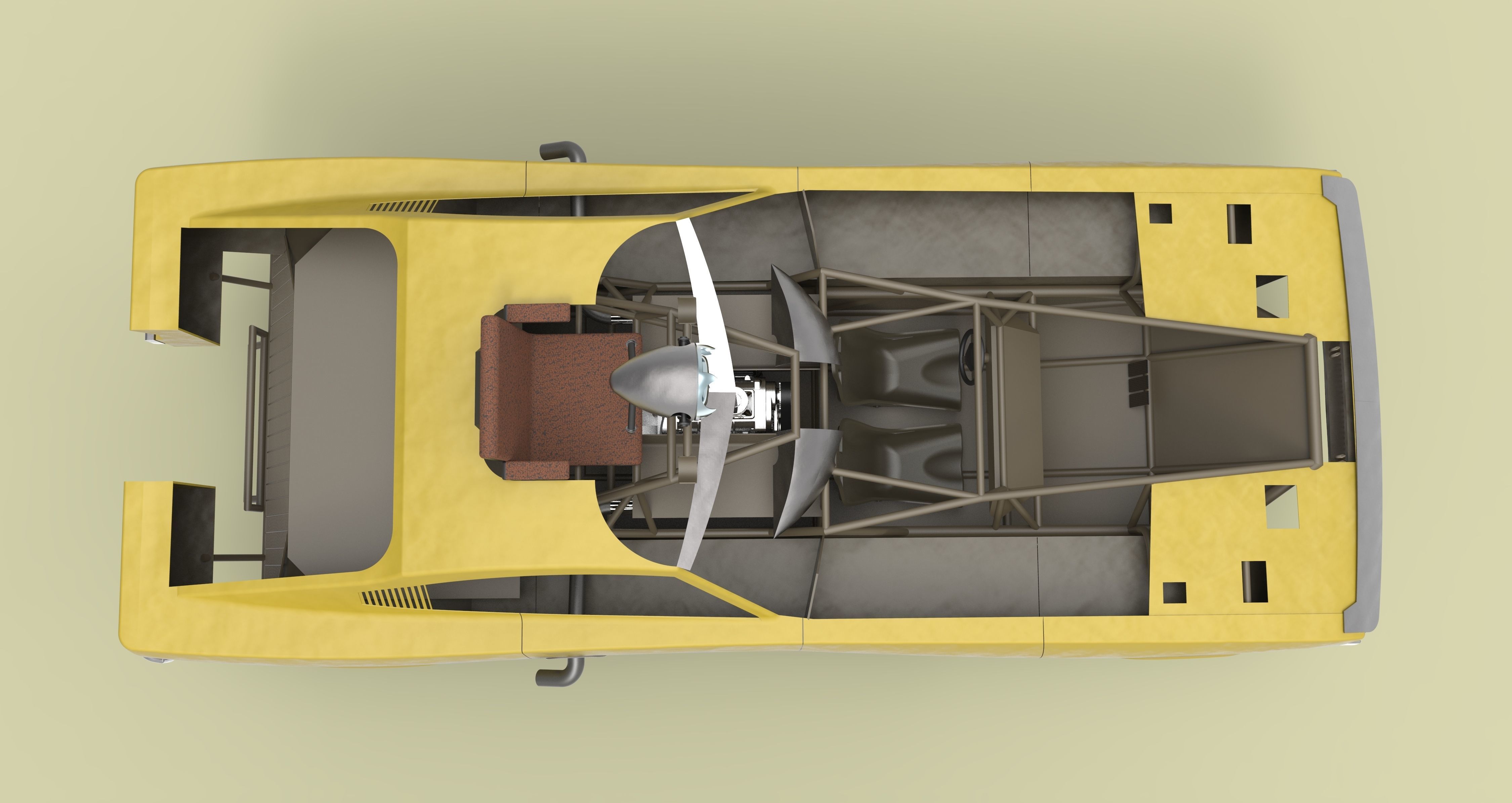 Peacemaker from movie Mad Max Fury road 3D model | CGTrader