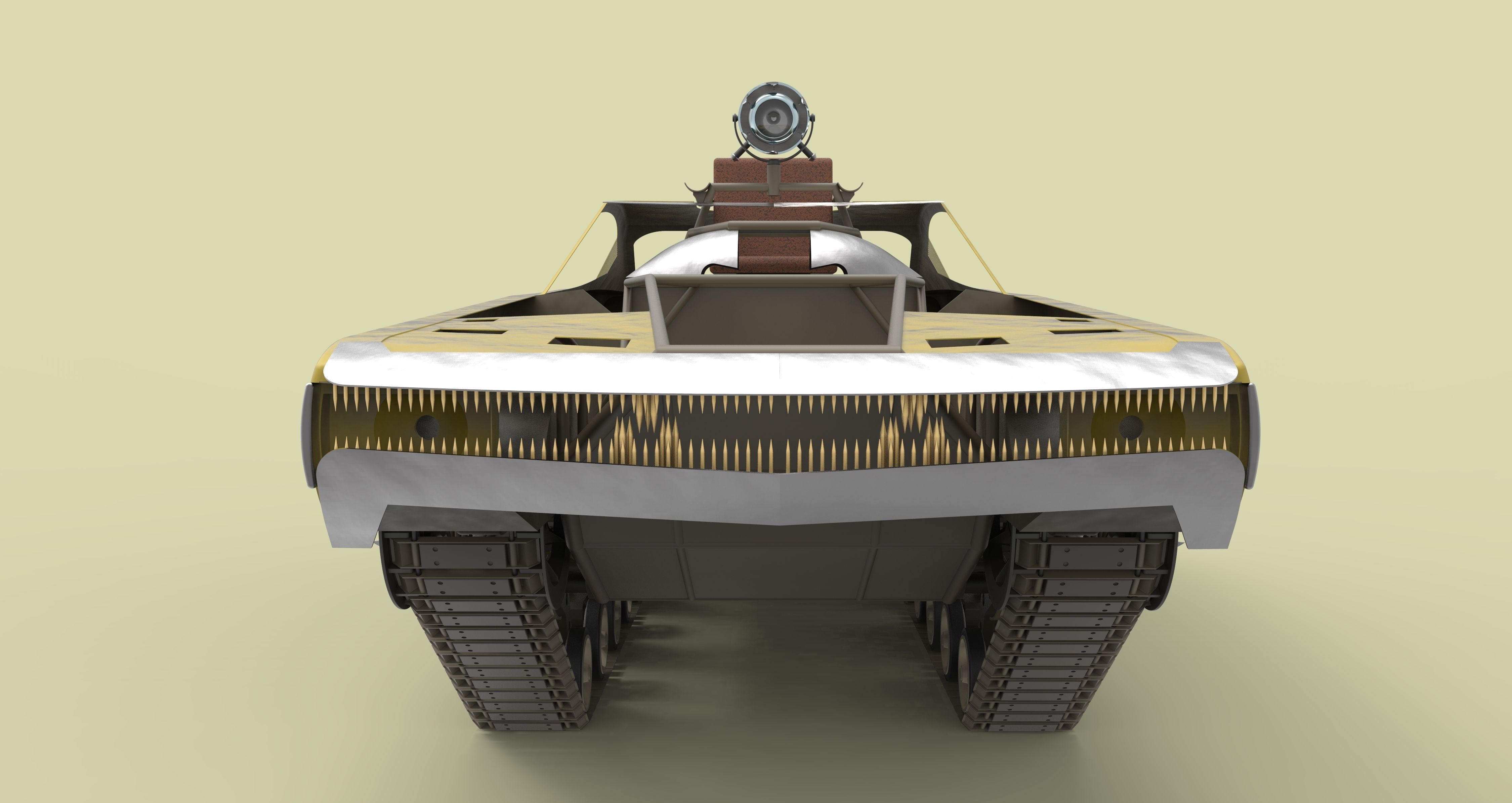 Peacemaker from movie Mad Max Fury road 3D model | CGTrader