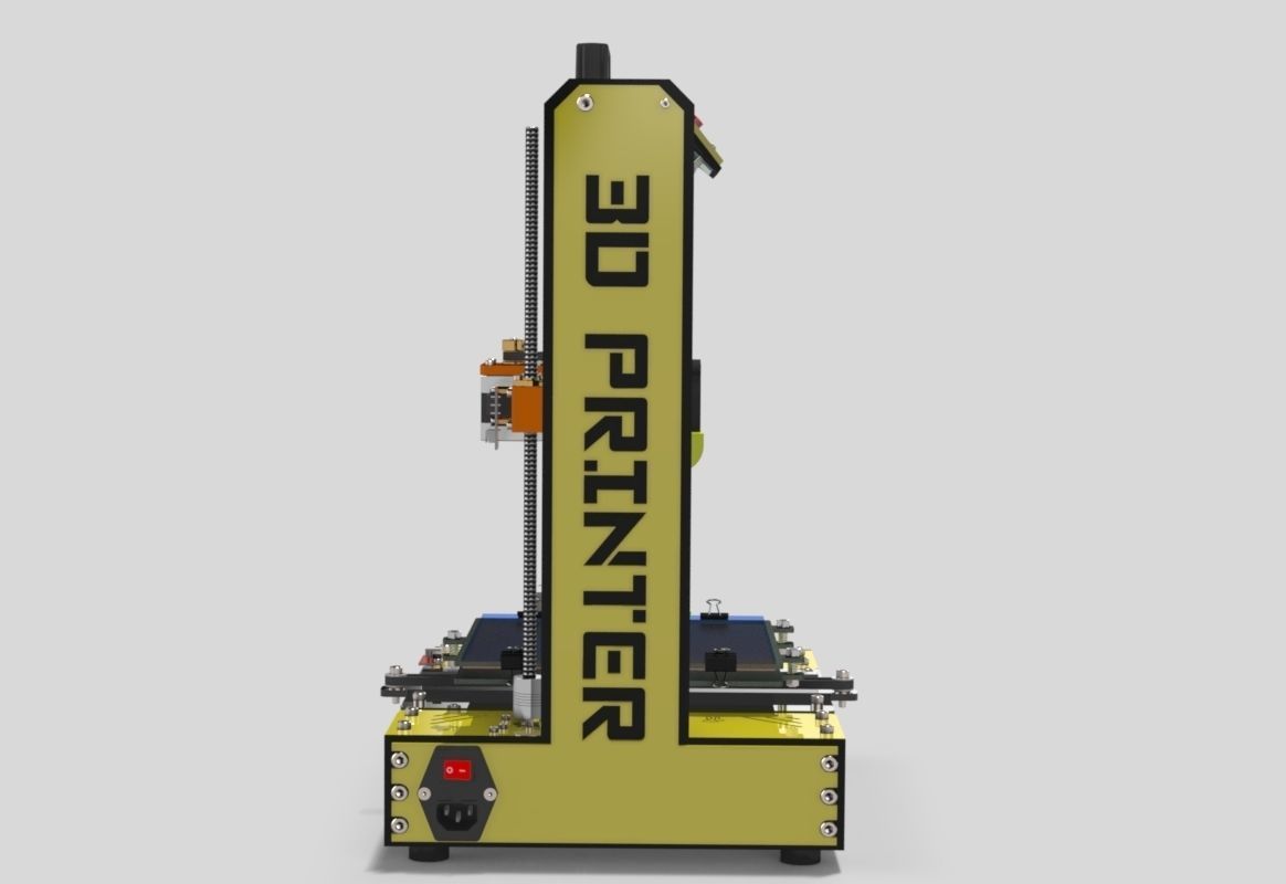 PRINTER 3D TYPE PRUSA i4 3D model | CGTrader