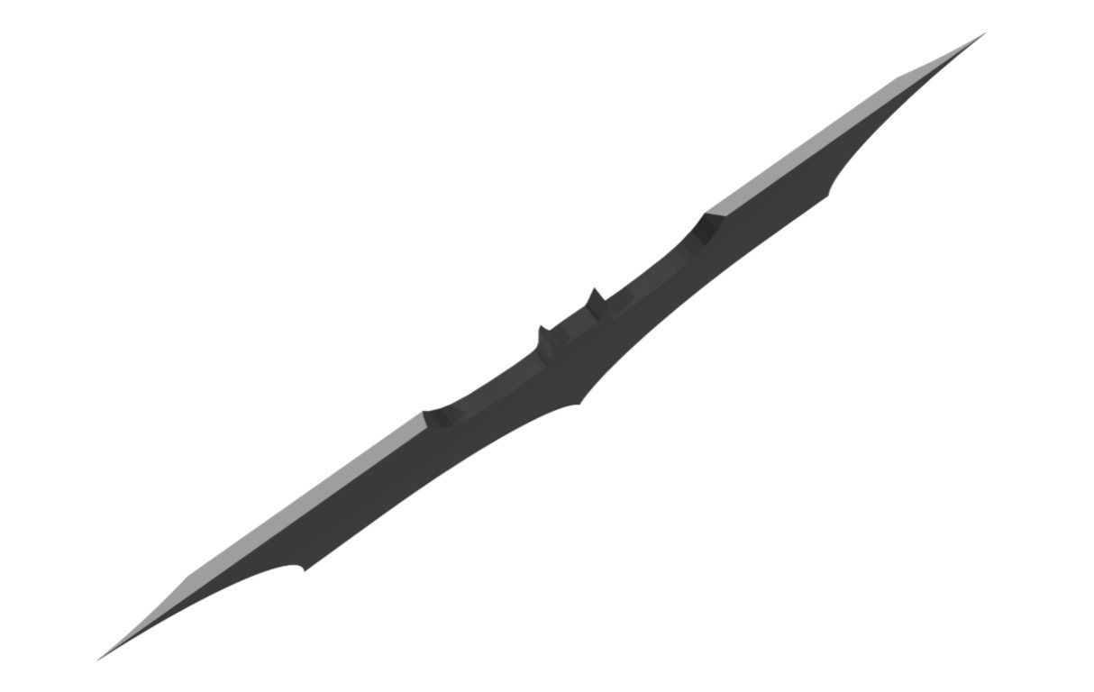 3D model Batarang Throwing Weapon VR / AR / low-poly | CGTrader