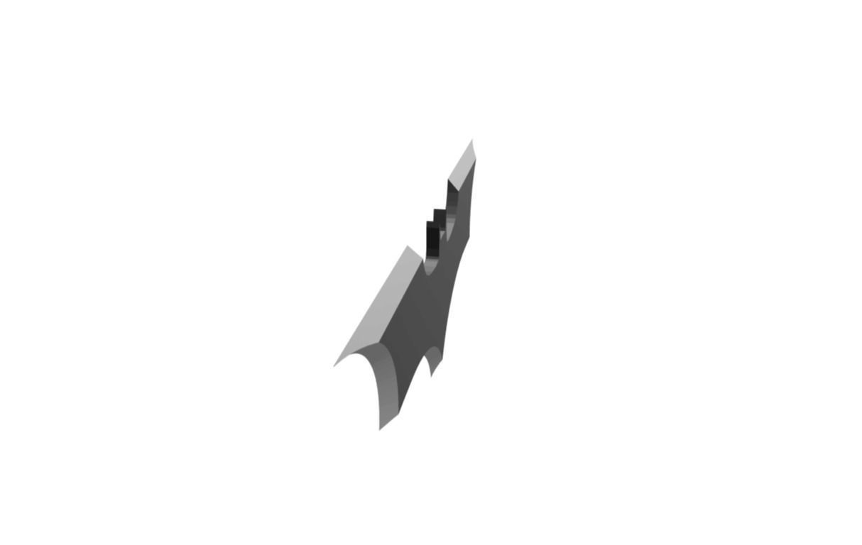 3D model Batarang Throwing Weapon VR / AR / low-poly | CGTrader