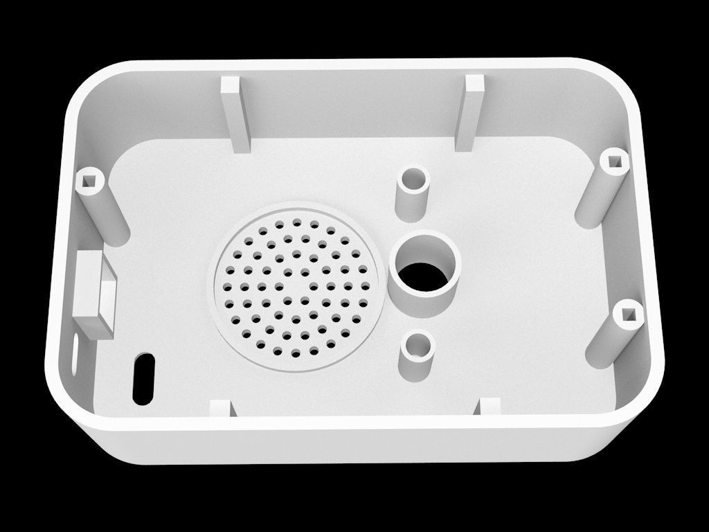 Controller housing 3D model rigged | CGTrader