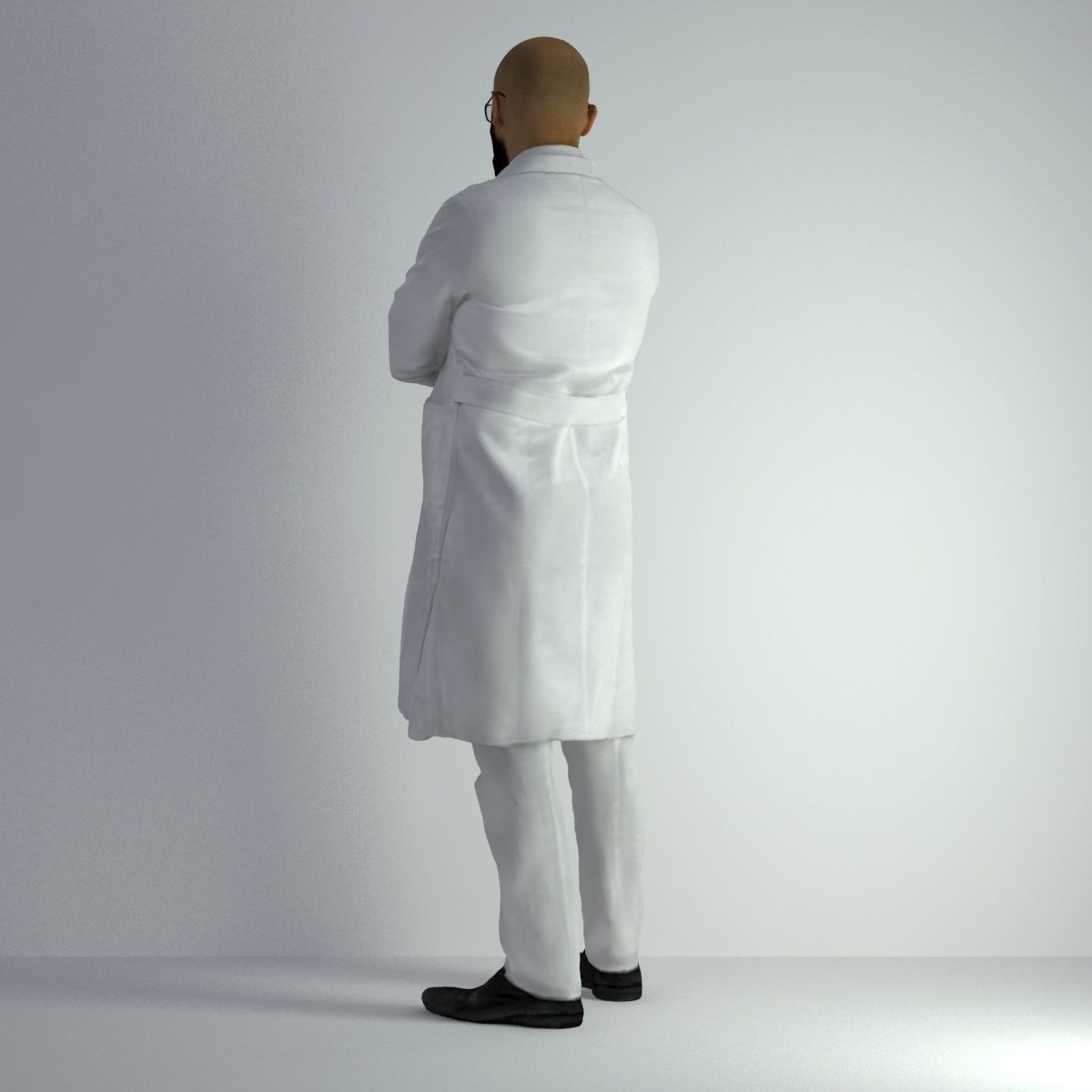 3D Scan Man Doctor 026 3D model | CGTrader