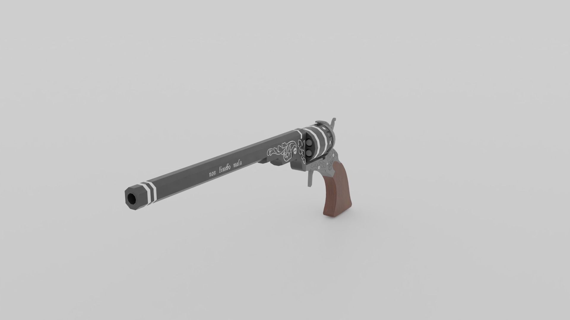 Colt Revolver free 3D model | CGTrader