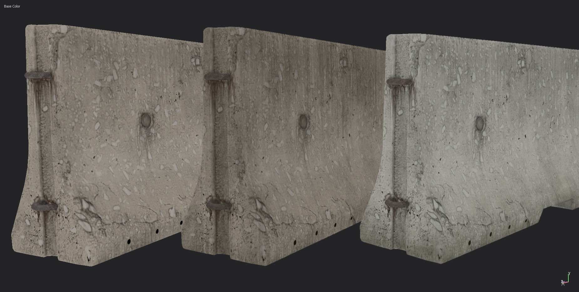 Concrete block free VR / AR / low-poly 3D model | CGTrader