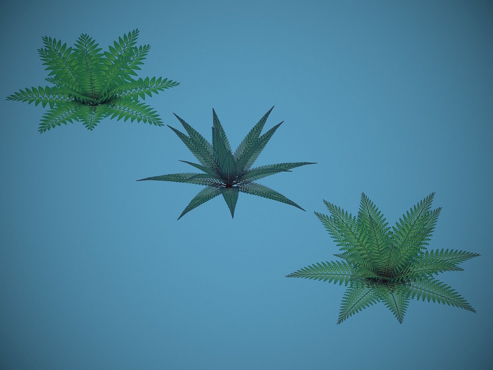 Free Lowpoly Stylized Foliage free VR / AR / low-poly 3D model | CGTrader