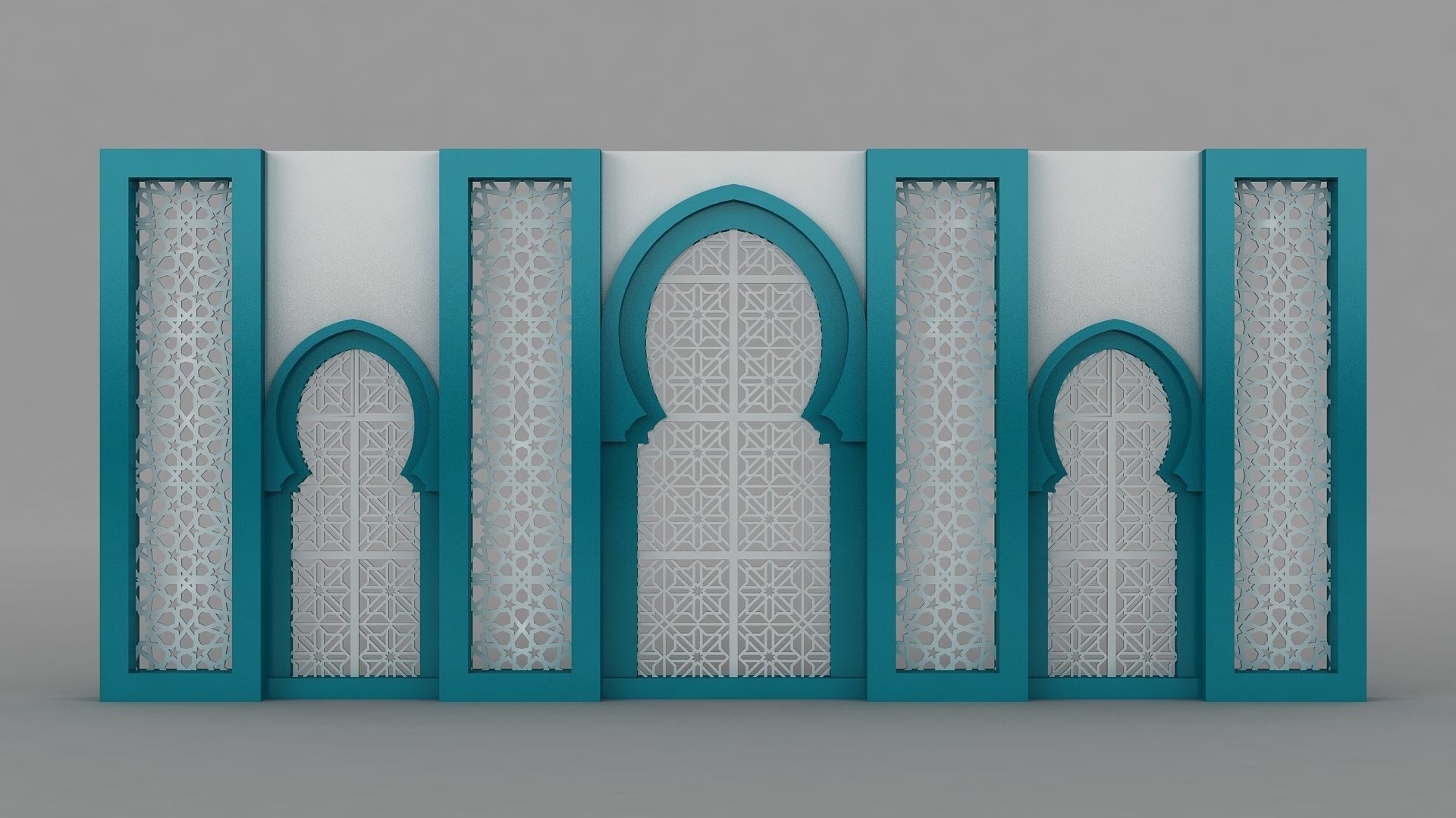 Islamic Decoration 3D model | CGTrader