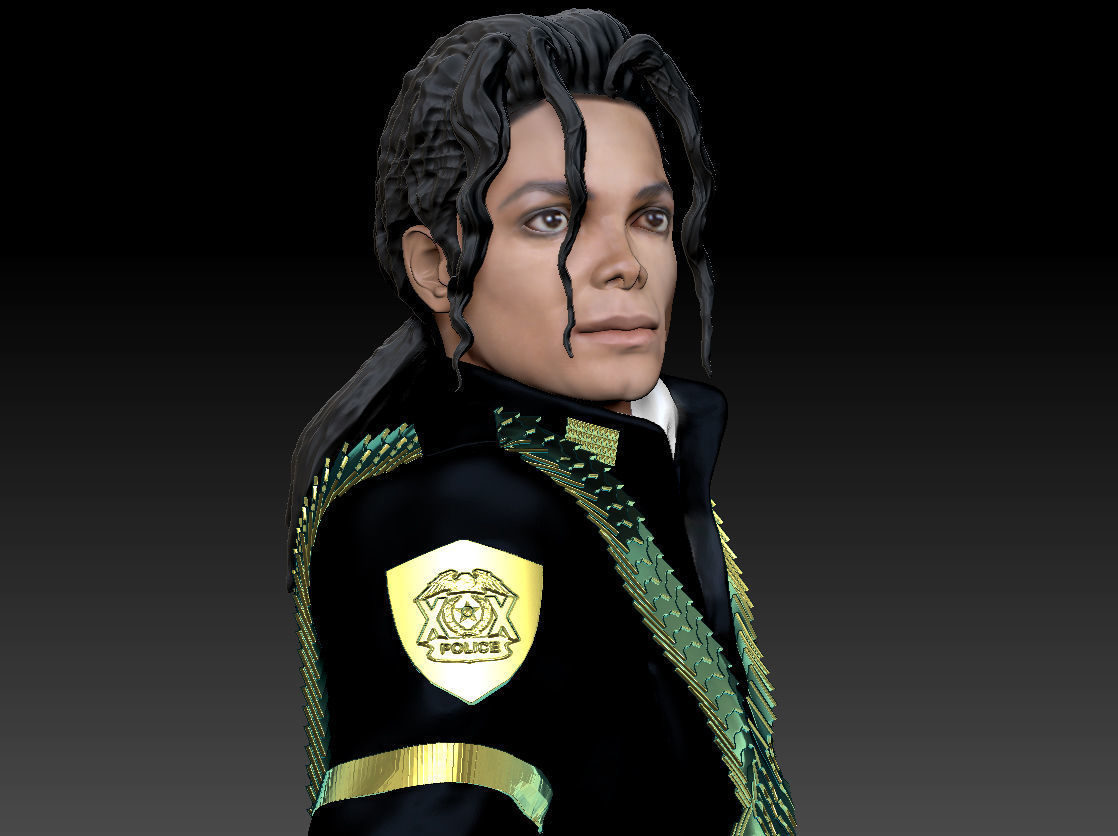Michael Jackson 3d Model Textured 3d Printable 3D model 3D printable ...