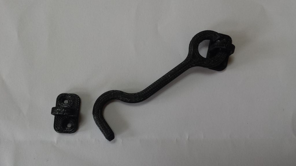 Door Latch free 3D Model 3D printable STL | CGTrader.com