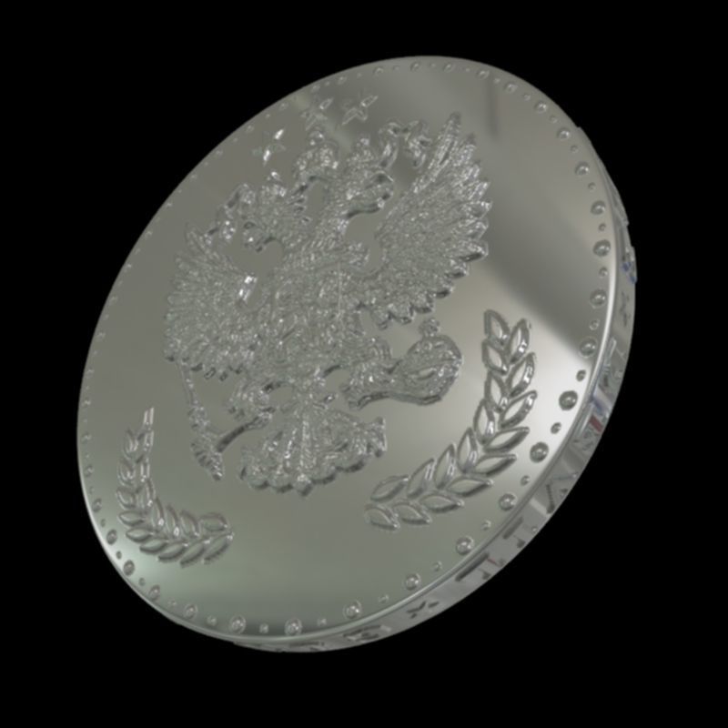 design coin 3 3D model 3D printable | CGTrader