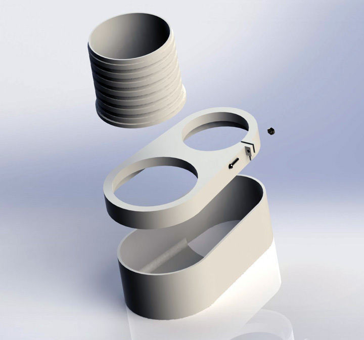 Dust Shoe for CNC Router table free 3D model 3D printable | CGTrader