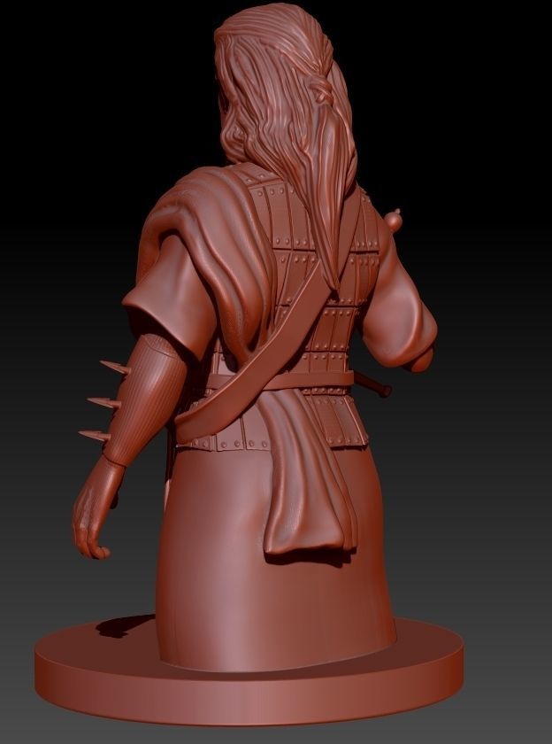 Braveheart lord of rings character 3D model 3D printable | CGTrader
