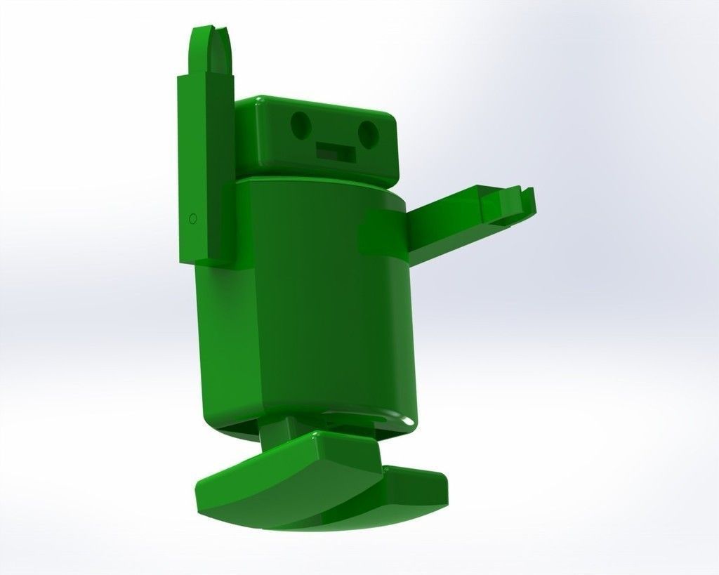 Walkabot - Gravity Powered Ramp Walking Robot free 3D Model 3D ...