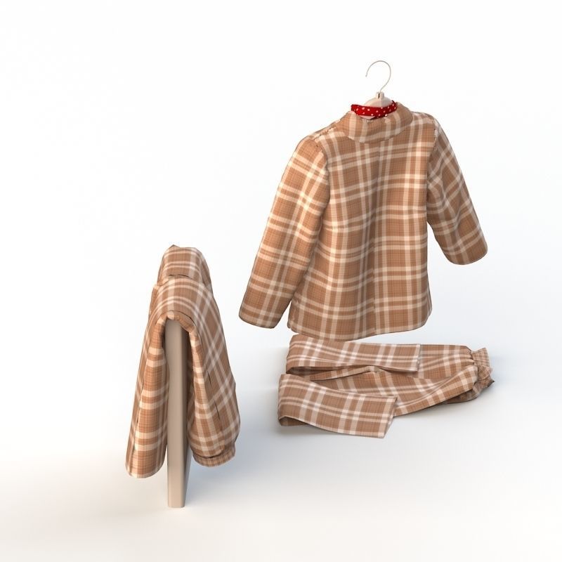 Childrens costume boy 3D model | CGTrader