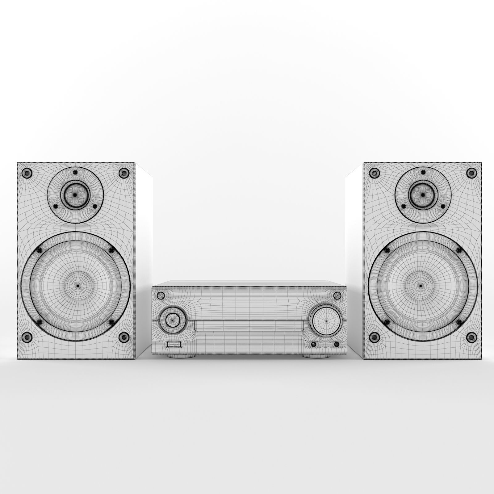 Philips Microsystem 3D model | CGTrader