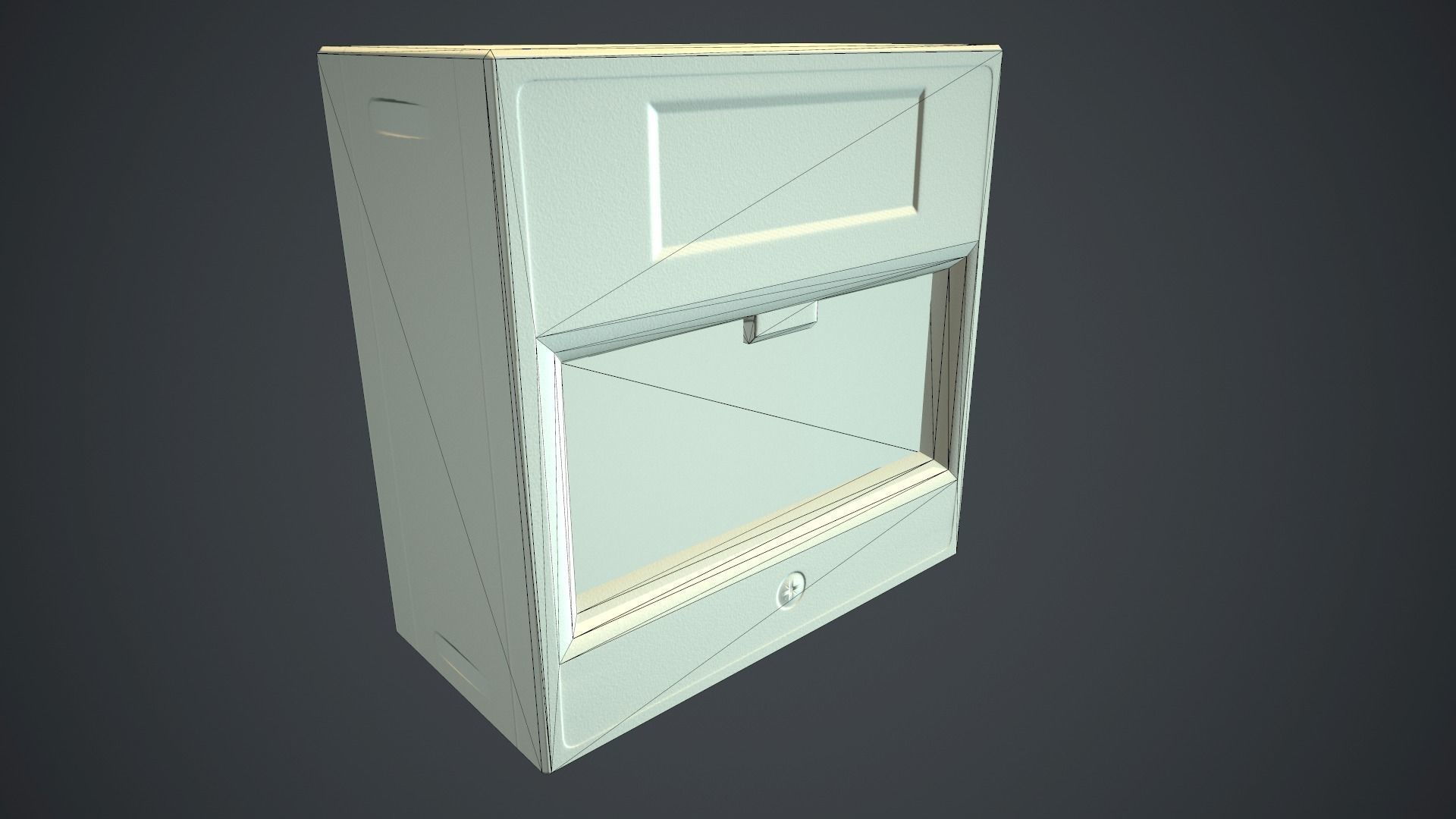 3D model Fire Alarm Button PBR Game Ready VR / AR / low-poly | CGTrader