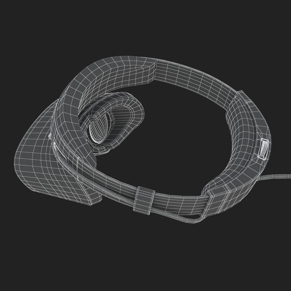 The Dell Visor Windows Mixed Reality Headset 3D model | CGTrader