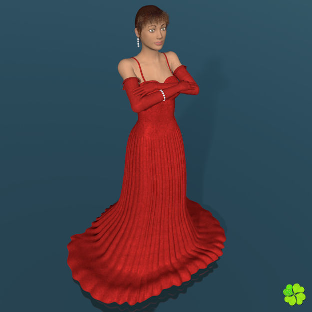 3D model Ada evening simplified VR / AR / low-poly | CGTrader