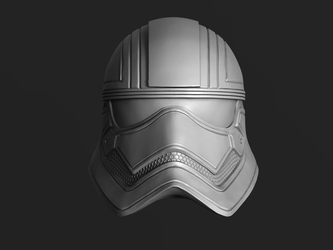 Captain Galaxy P Helmet Fan Art 3D model 3D printable | CGTrader