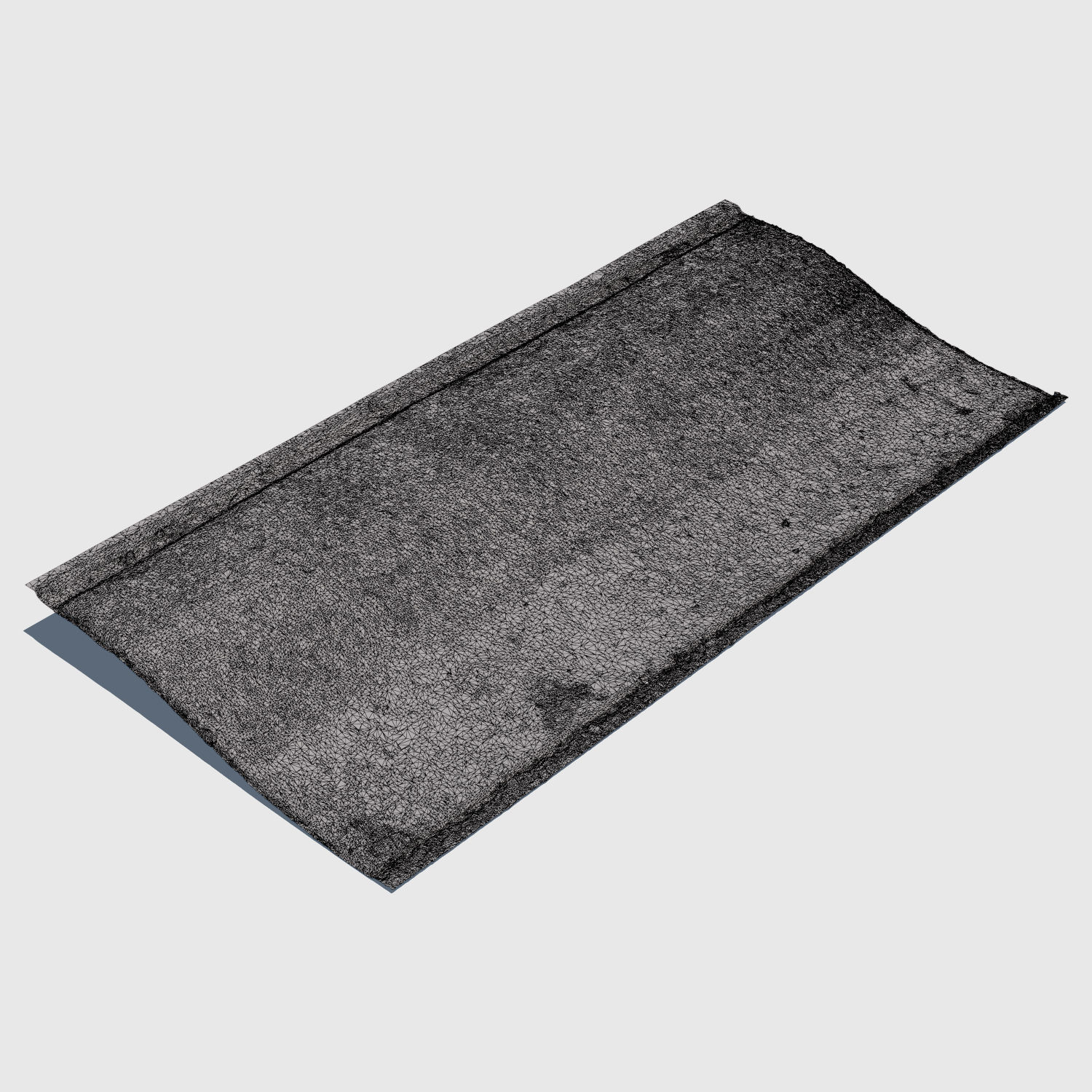 Smooth Red Curb 3D model | CGTrader