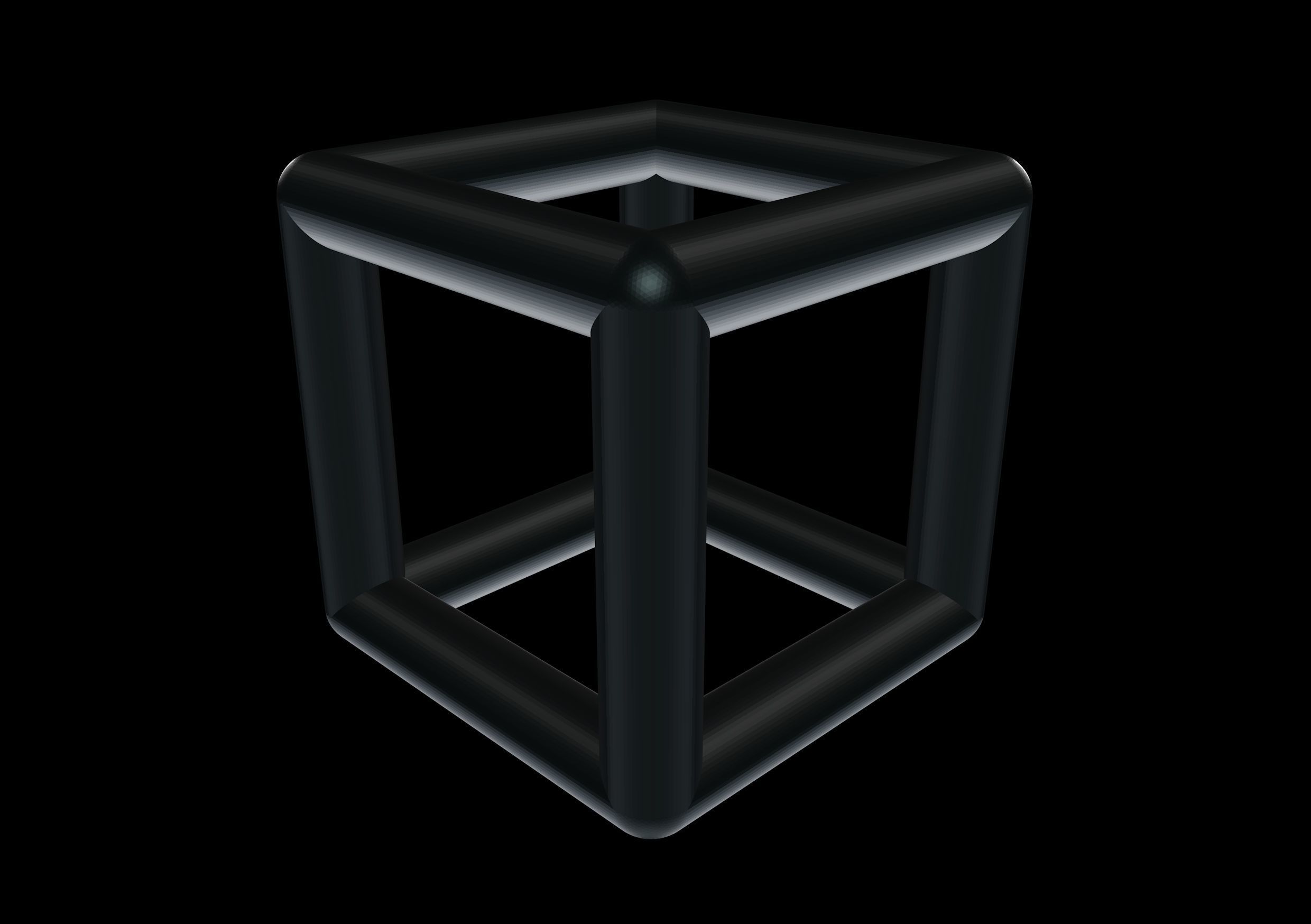 001 Mathart - Platonic Solids - Cube 01 - 10 cm 3D model 3D printable ...