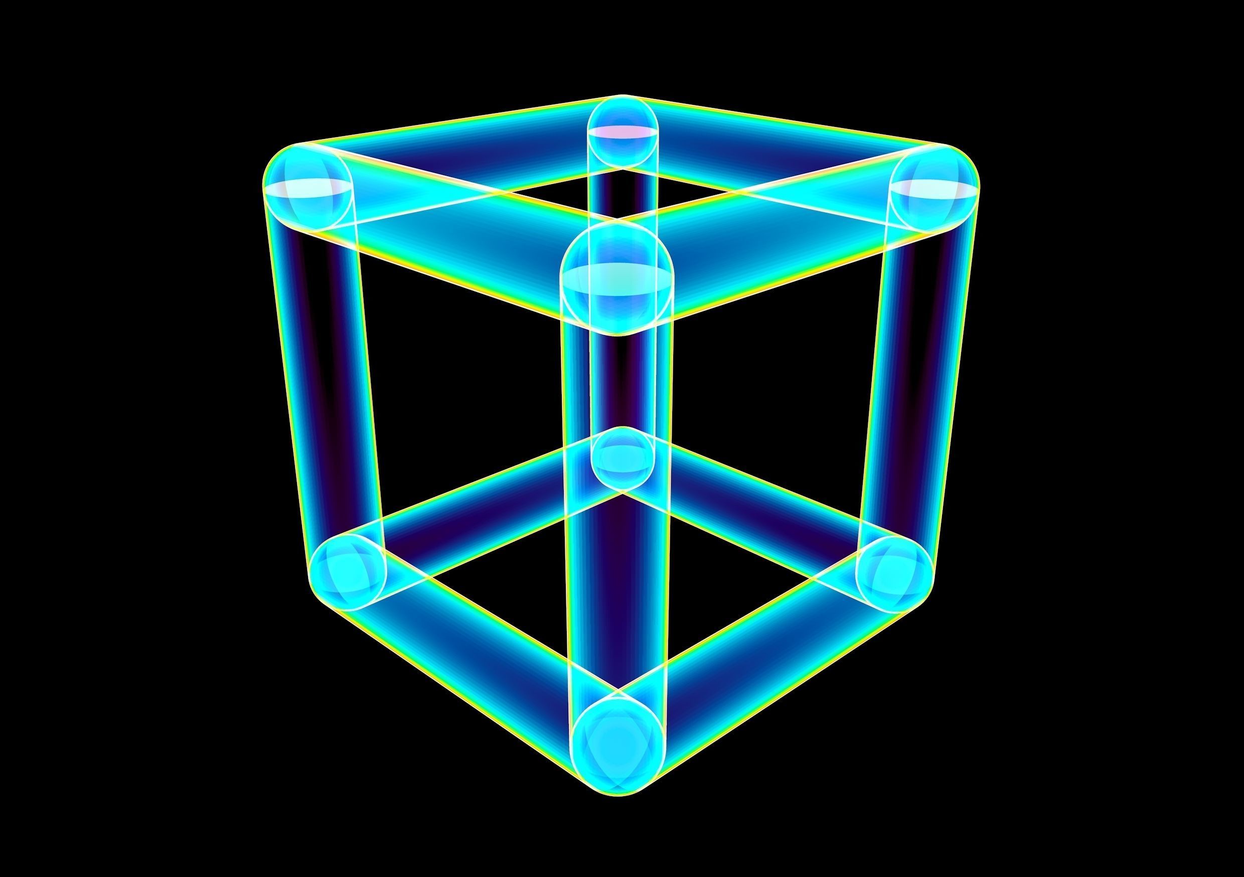 001 Mathart - Platonic Solids - Cube 01 - 10 cm 3D model 3D printable ...