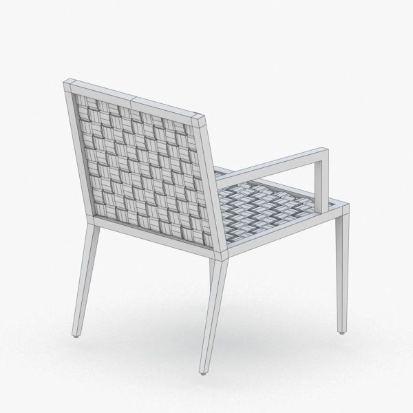 3D model 0910 - Street Chair VR / AR / low-poly | CGTrader