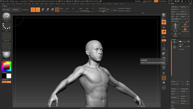 human kid white 3D model | CGTrader