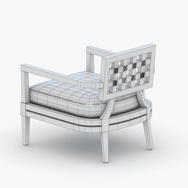 3D model 0923 - Street Chair VR / AR / low-poly | CGTrader