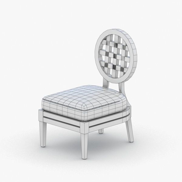 3D model 0927 - Street Chair VR / AR / low-poly | CGTrader