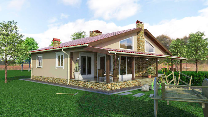 3D model ENA Mimarlik VR / AR / low-poly | CGTrader