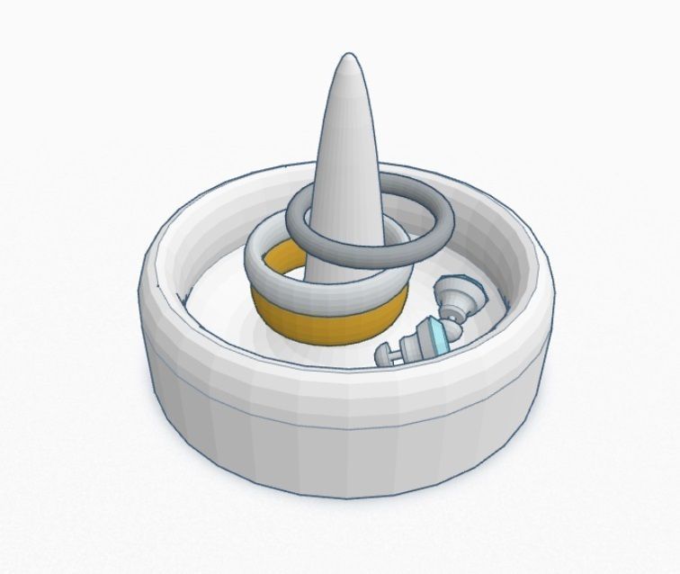 Jewelry Holder 3D model 3D printable | CGTrader
