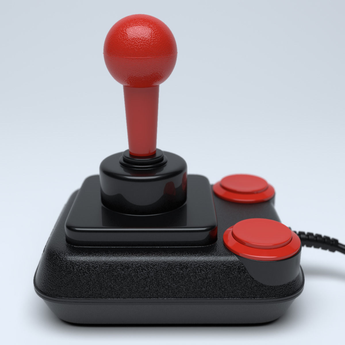 Retro Joystick Competition Pro 5000 3D model | CGTrader