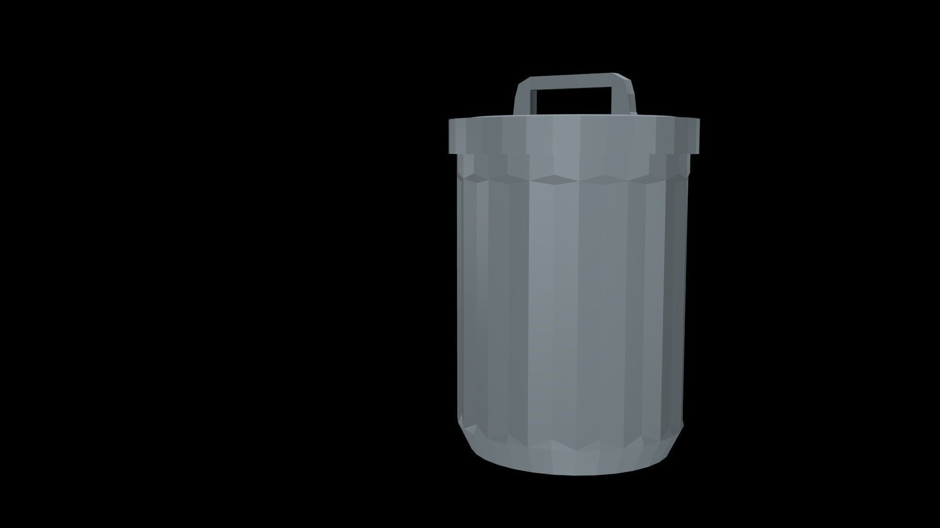 3D model Low poly Bucket VR / AR / low-poly | CGTrader
