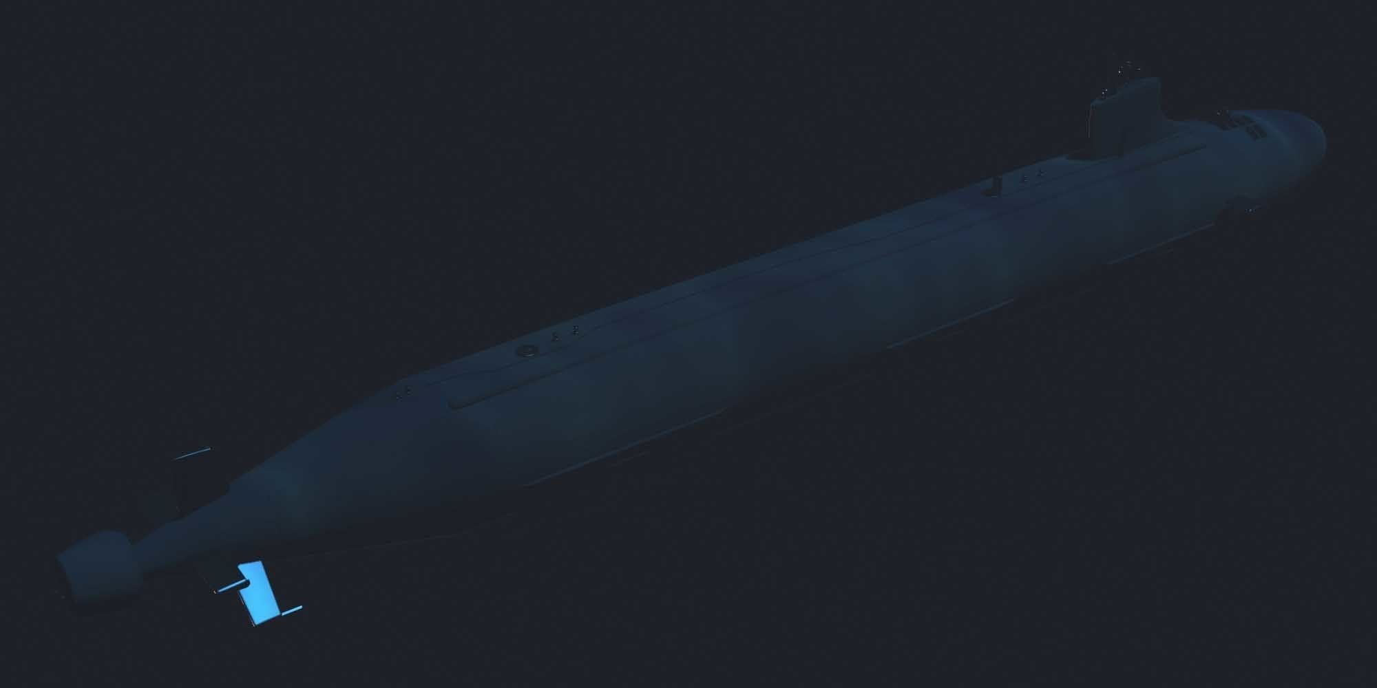 Virginia Class sub model 3D model | CGTrader