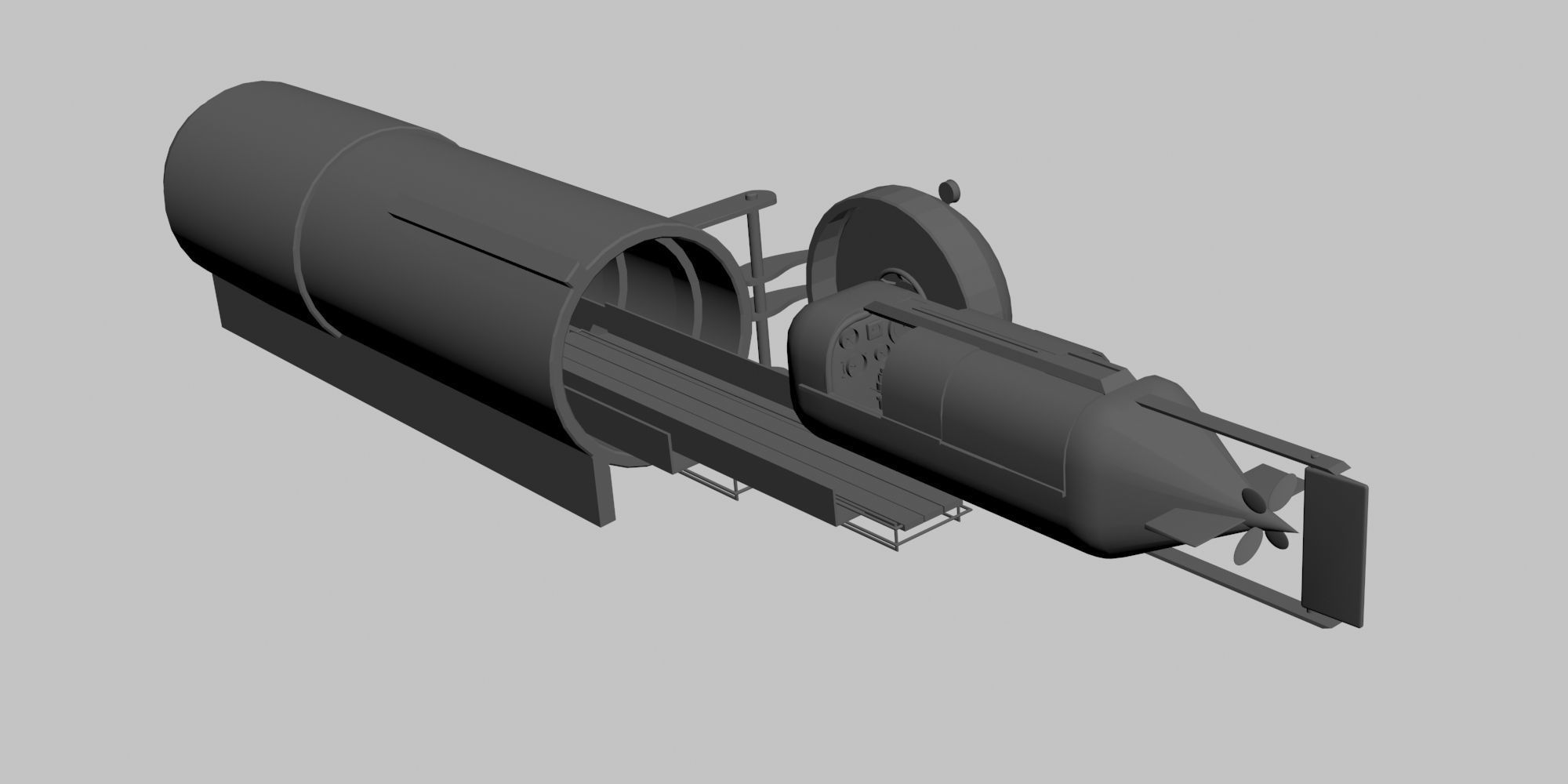 Virginia Class sub model 3D model | CGTrader