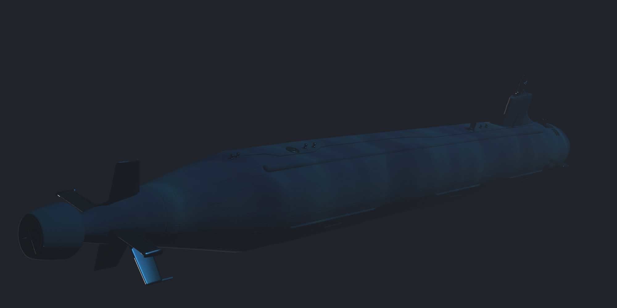 Virginia Class sub model 3D model | CGTrader