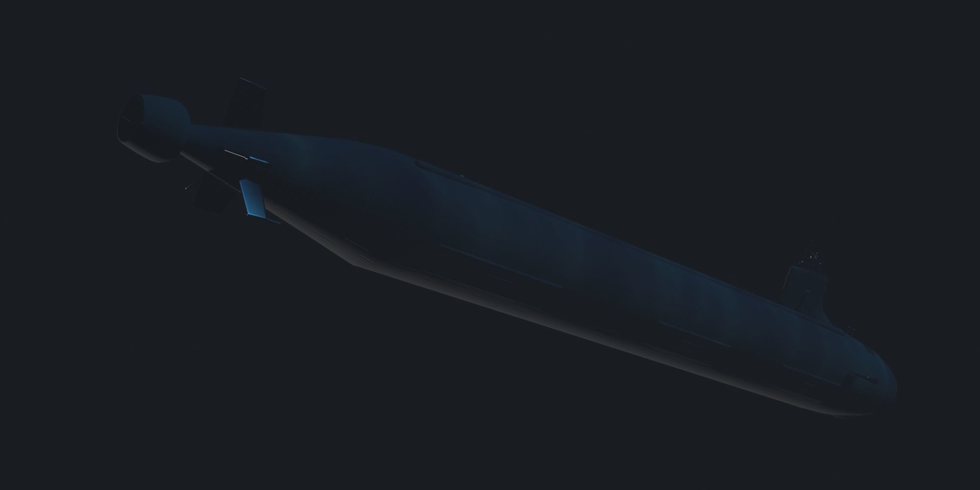 Virginia Class sub model 3D model | CGTrader