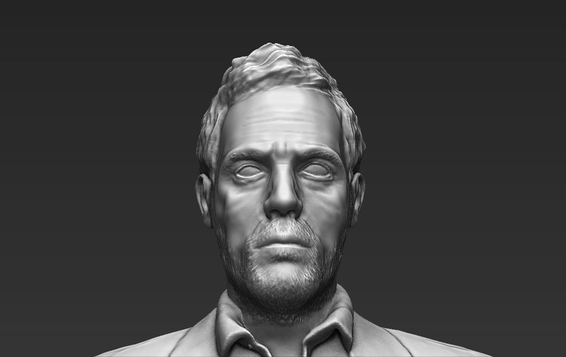 MD Gregory House 3D printing ready stl obj formats 3D model 3D ...