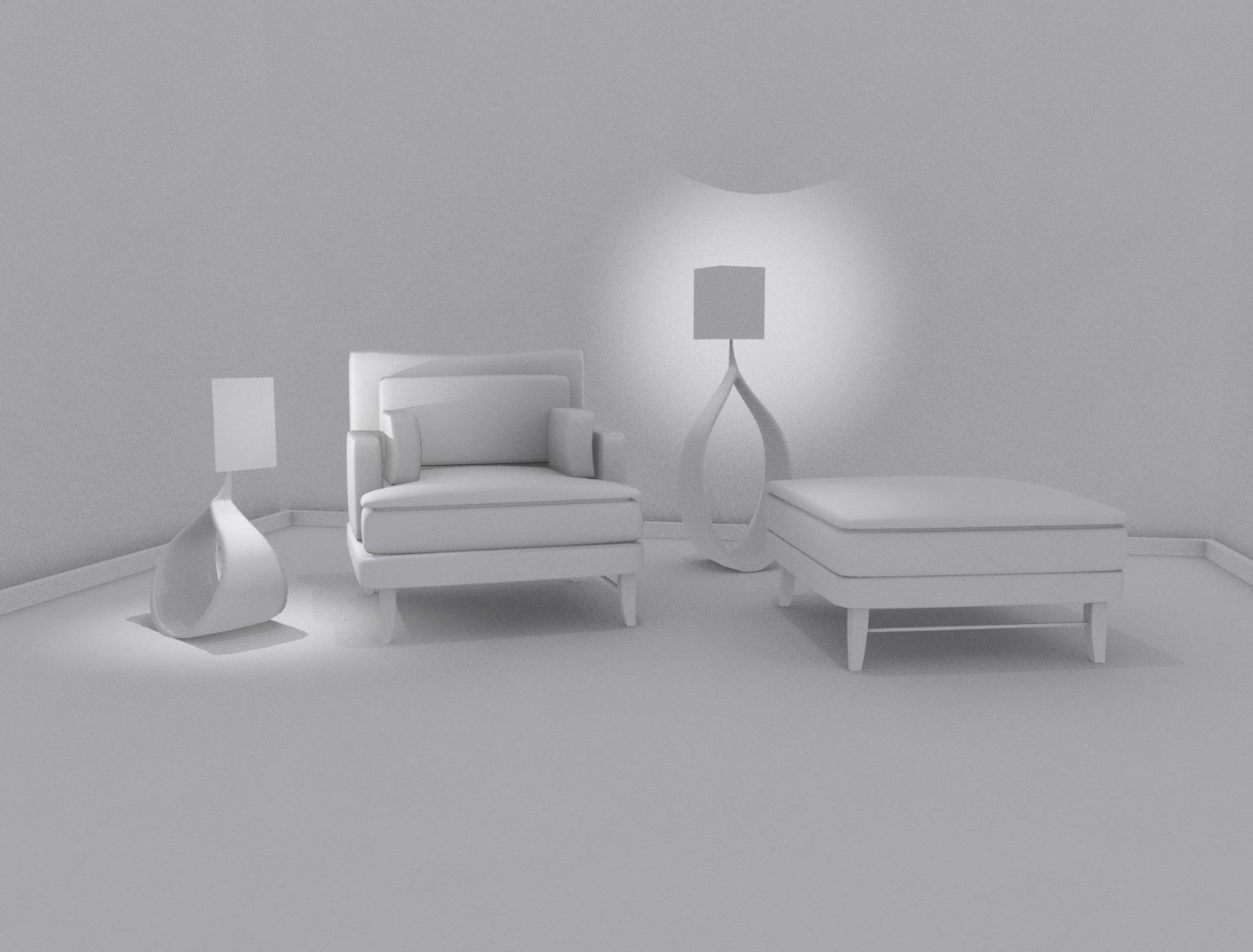 resting room 3D model | CGTrader