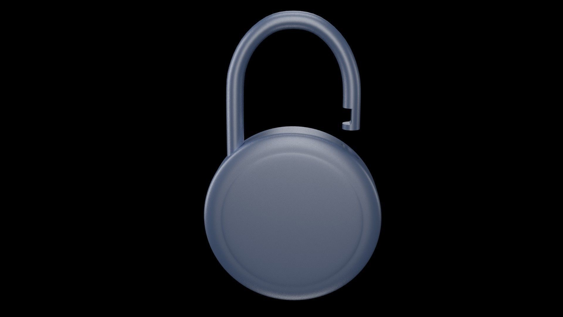 Round mechanical lock 3D model | CGTrader