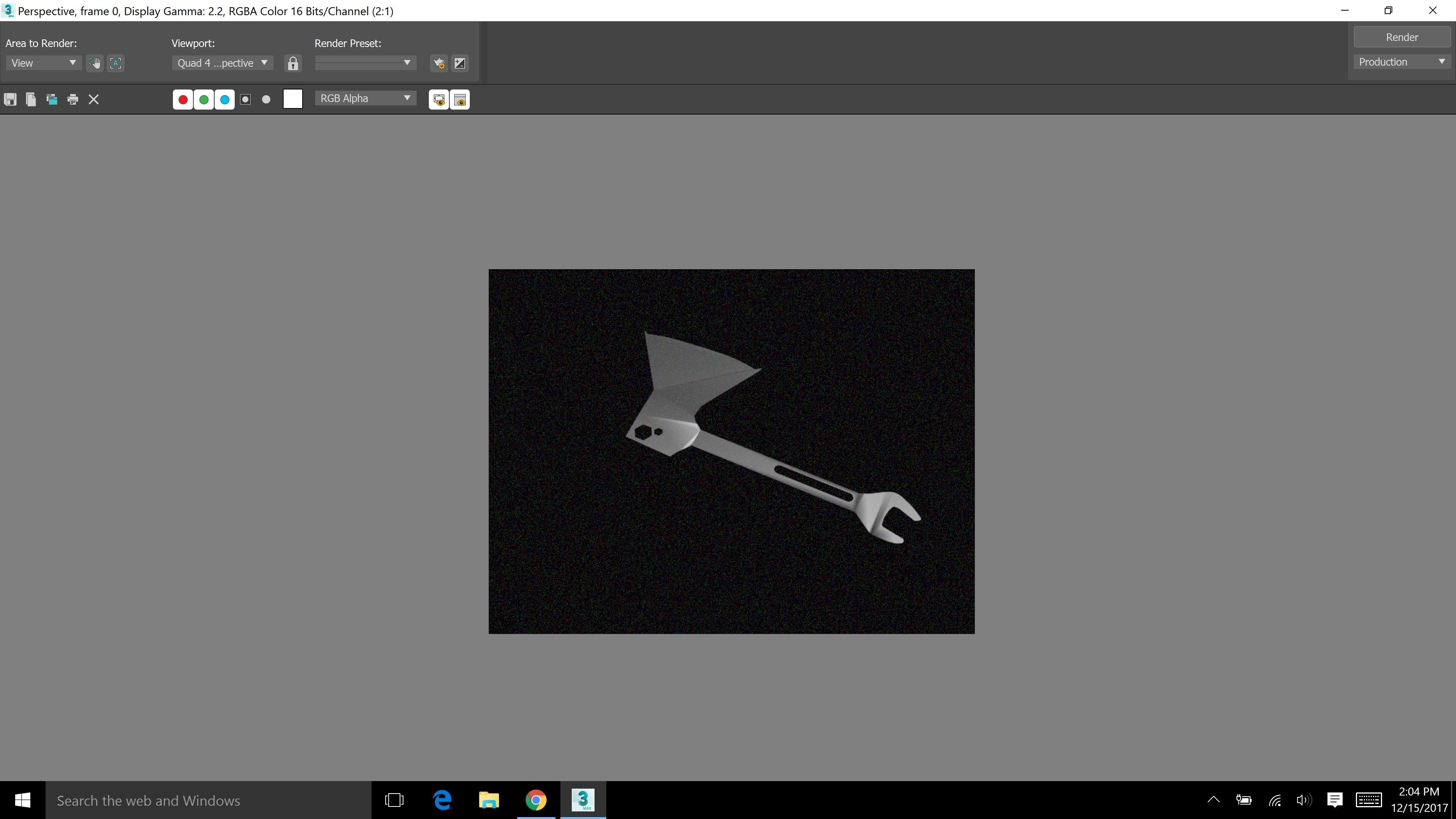 hench computer screen showing 3D model | CGTrader
