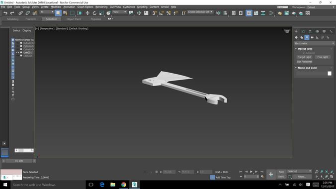 hench computer screen showing 3D model | CGTrader