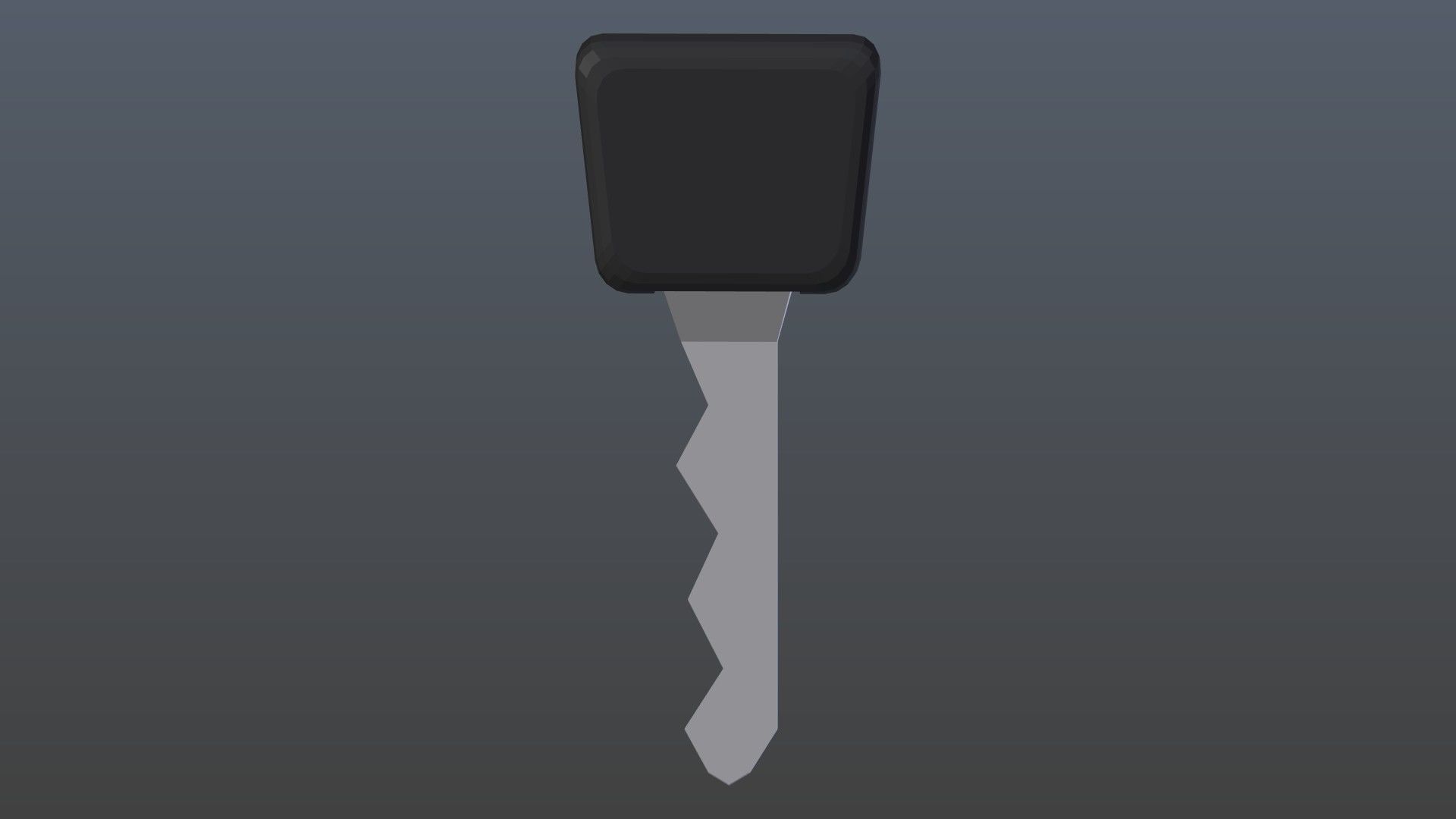 3D model Low poly key 1 VR / AR / low-poly | CGTrader