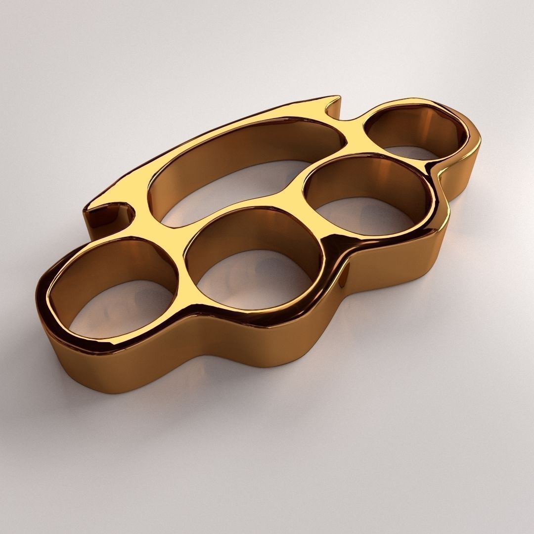 Brass Knuckles 3D model | CGTrader