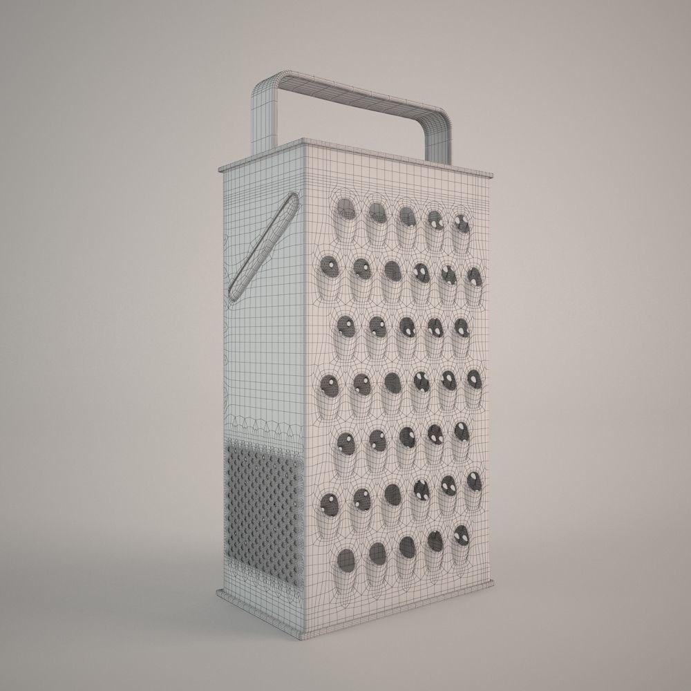 Grater 3D model | CGTrader