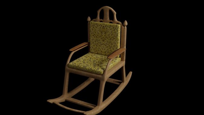 Rocker Chair 3D model | CGTrader