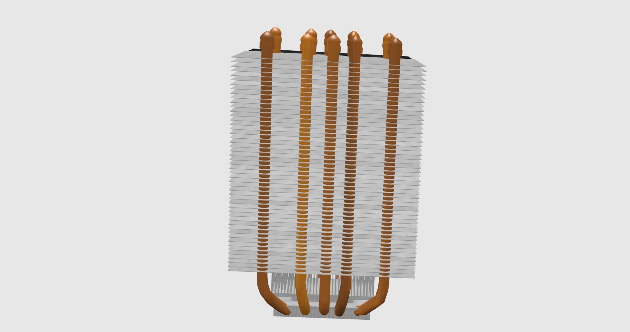 3D model Cpu Cooler Original Size and Animation VR / AR / low-poly ...