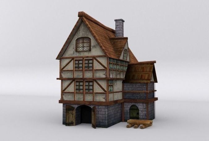 3D model Middle Age City Pack VR / AR / low-poly | CGTrader