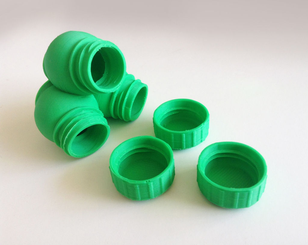 Bottle Screw Cap 45 3D model 3D printable | CGTrader